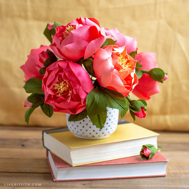 VIDEO: Crepe Paper Peony Flower Kit - Lia Griffith