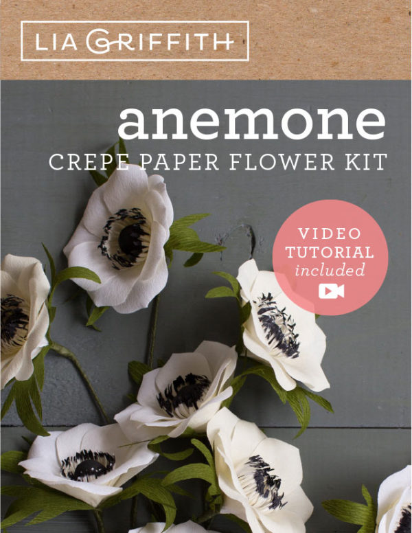 Crepe Paper Flower Kits - Lia Griffith