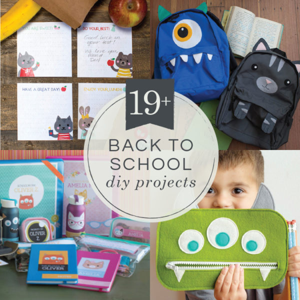 19 Back-to-School DIY Projects Your Kids Will Love - Lia Griffith