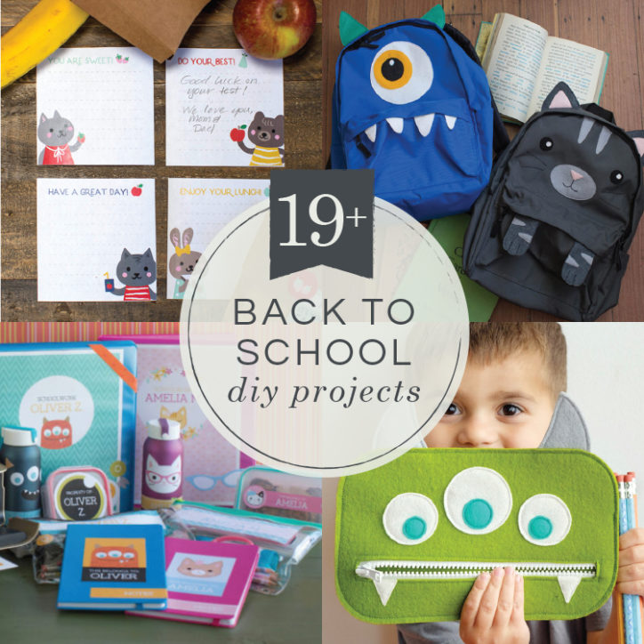19 Back-to-School DIY Projects Your Kids Will Love - Lia Griffith