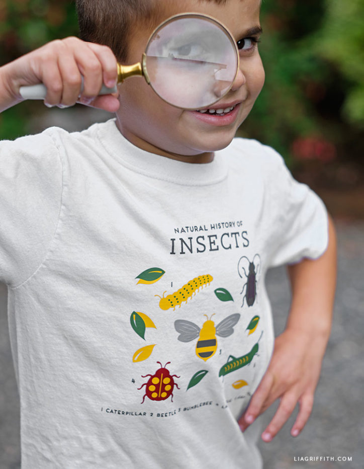 Craft This Cute Insect Shirt With Our Heat Transfer Iron-On - Lia Griffith