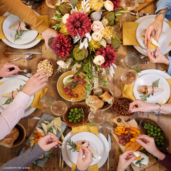 From My Home to Yours: Thanksgiving Table Decor - Lia Griffith