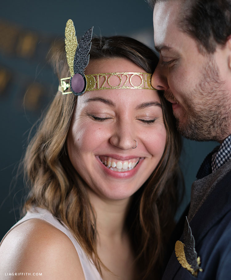 Roaring 20s Party Hats for New Year's Eve - Lia Griffith