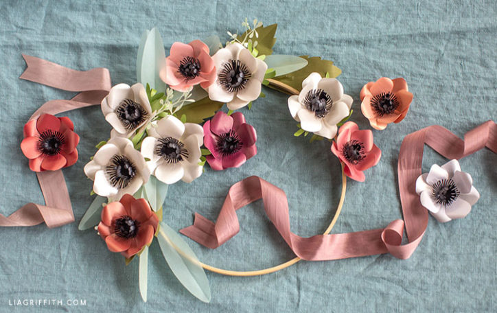 New Frosted Paper + Free Flower Templates - Lia Griffith