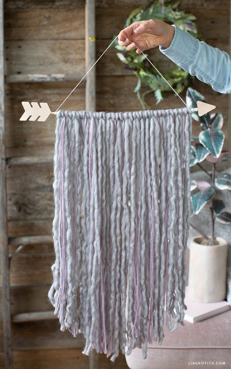 How to Make Your Own Arrow Wall Hanging - Lia Griffith