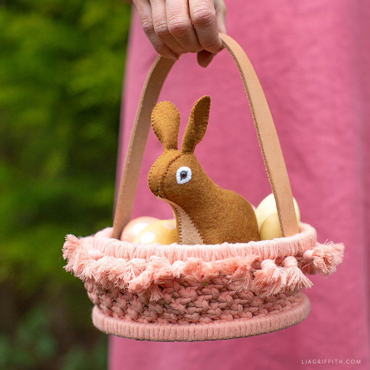 How to Make Your Own Felt Rabbit Stuffie - Lia Griffith