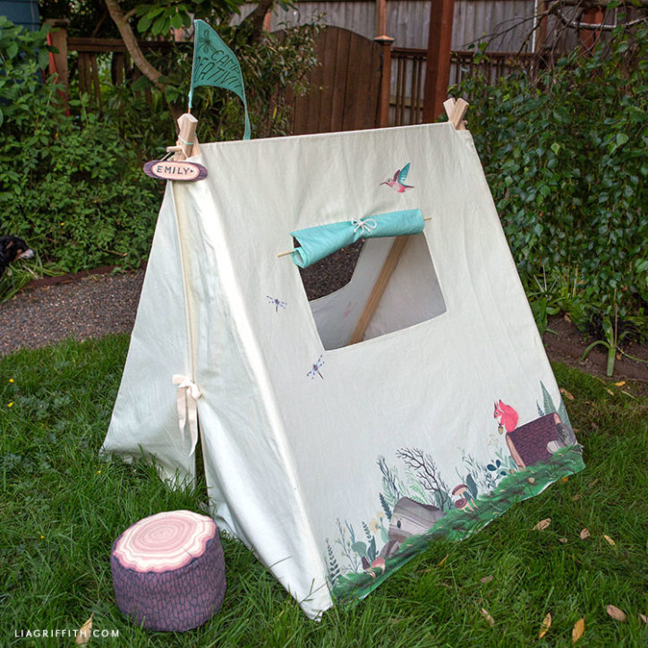 How to Make a Kid's Play Tent - Lia Griffith
