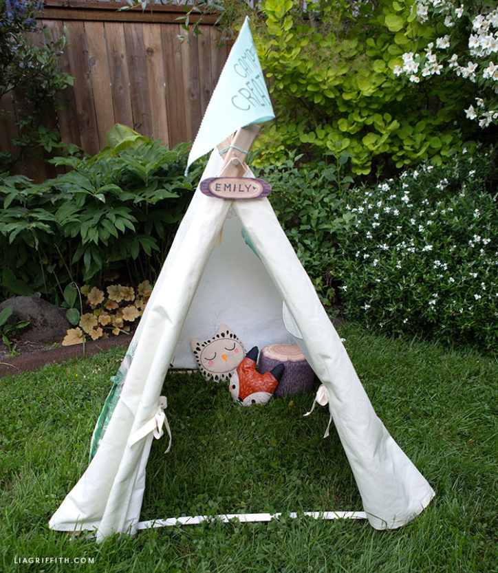How to Make a Kid's Play Tent - Lia Griffith