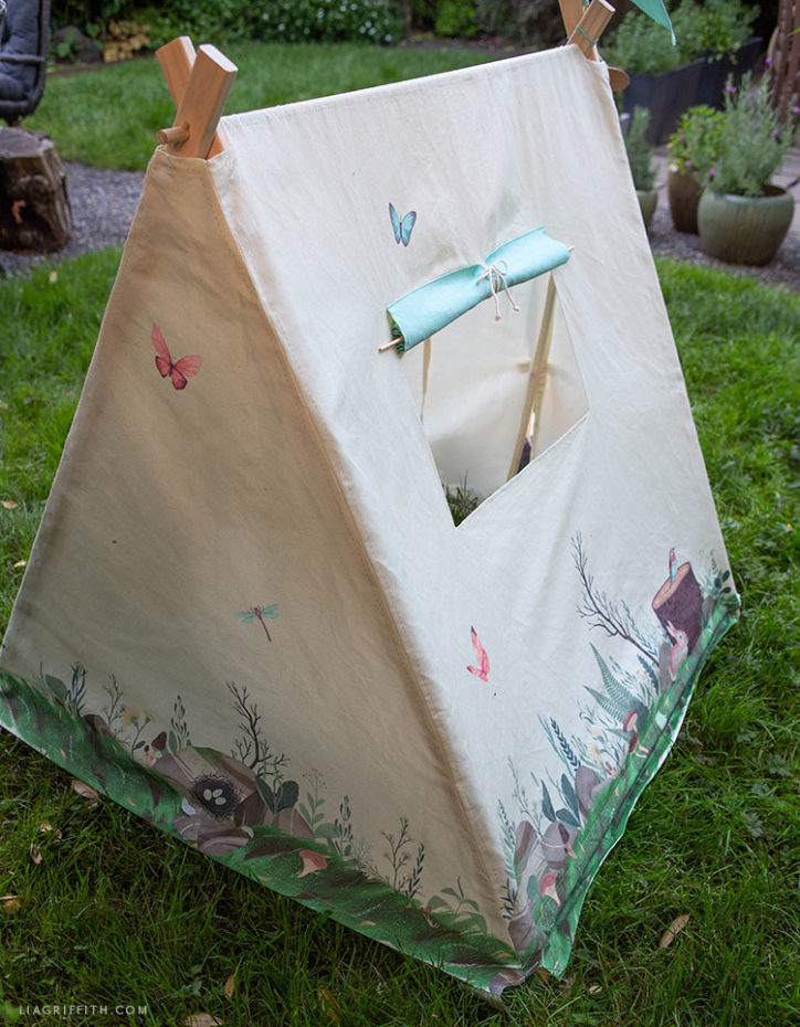 How to Make a Kid's Play Tent - Lia Griffith