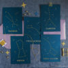 Handmade Constellation Lacing Cards - Lia Griffith
