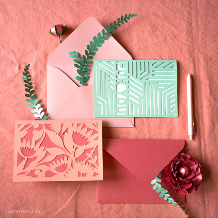 Papercut Greeting Cards & Envelopes - Lia Griffith