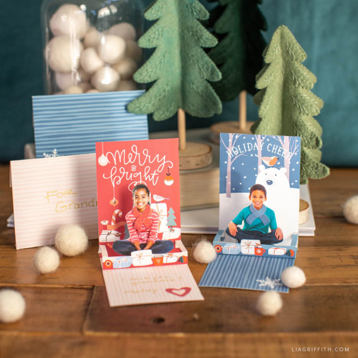 VIDEO: Free Holiday Pop-Up Cards - Lia Griffith