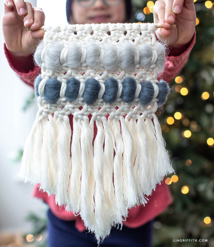 Kid's Macrame Project: Learn How to Make a Wall Hanging! - Lia Griffith