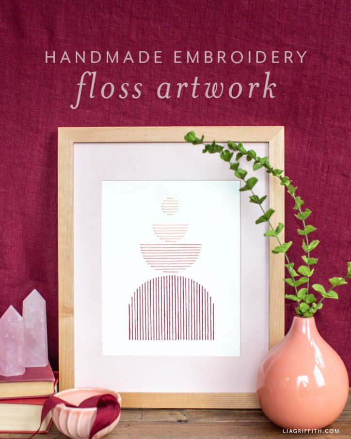 Video Tutorial: Embroidery Floss Artwork - Lia Griffith