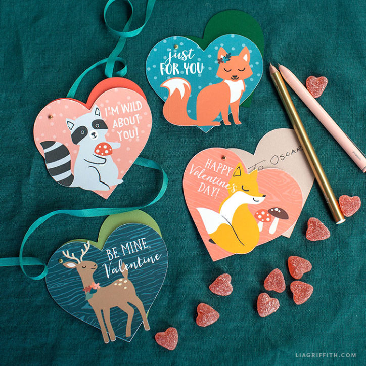 Let's Make Some Woodland Valentines! - Lia Griffith