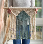 Two-Tone Macrame Wall Hanging DIY Tutorial - Lia Griffith