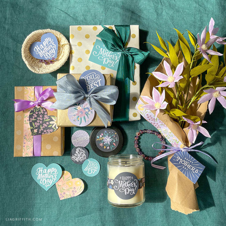 Free Printable Mother's Day Stickers - Lia Griffith