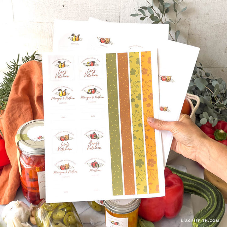 Vintage Canning Labels (Free Printable) - Lia Griffith