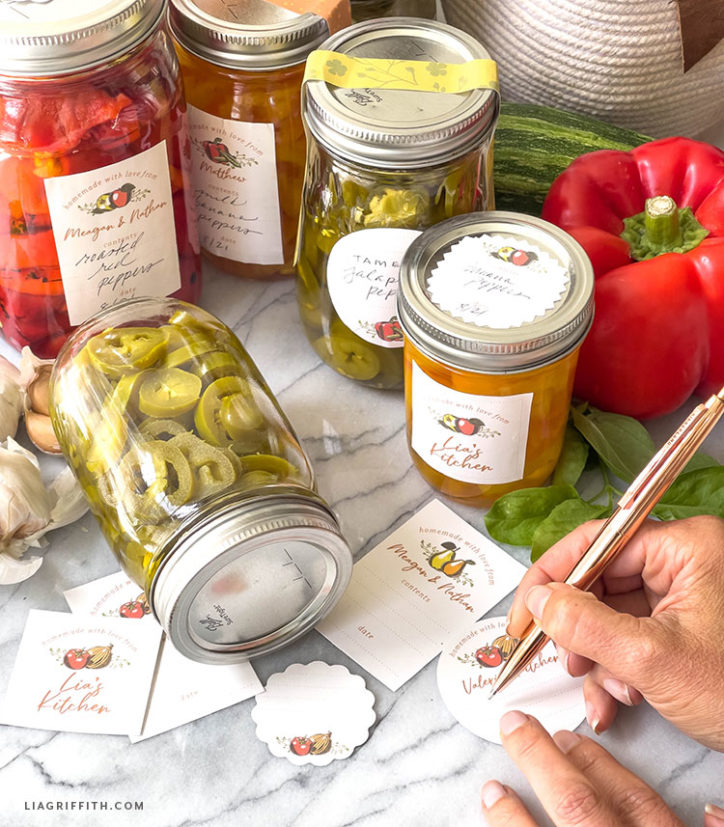 Vintage Canning Labels (Free Printable) - Lia Griffith