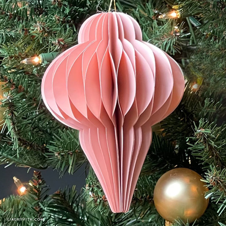 Honeycomb Ornaments Template & Tutorial - Lia Griffith