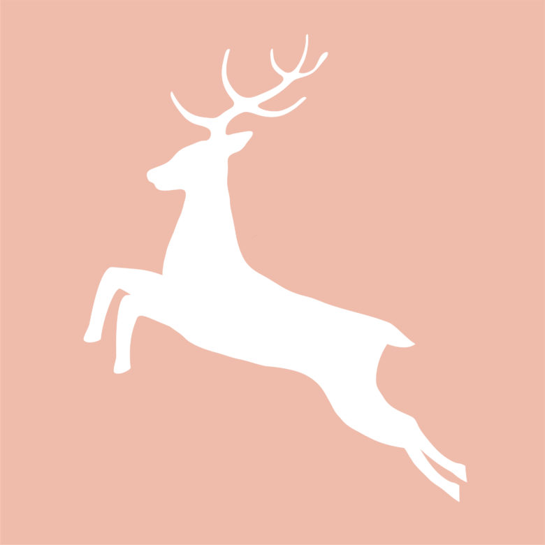 December Winter Stag SVG - Lia Griffith