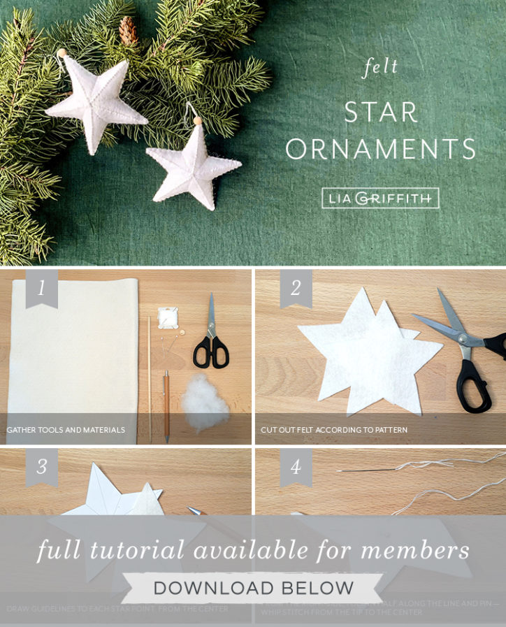 Star Felt Hand Sewing Pattern - Educational Resources | Picstank