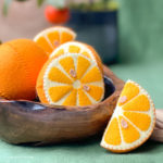Felt Orange Pattern & Step-by-Step Tutorial - Lia Griffith