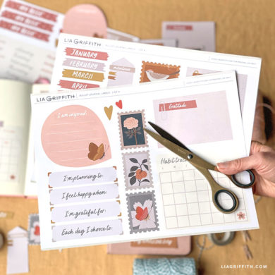 108 Free Bullet Journal Labels - Lia Griffith