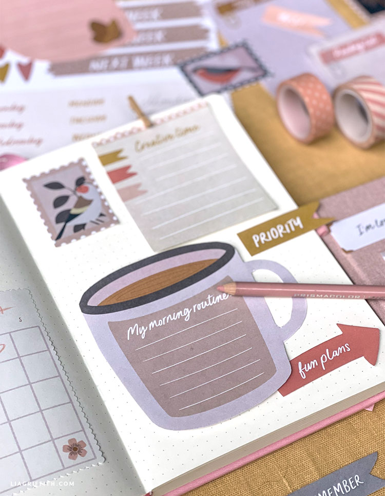 108 Free Bullet Journal Labels - Lia Griffith