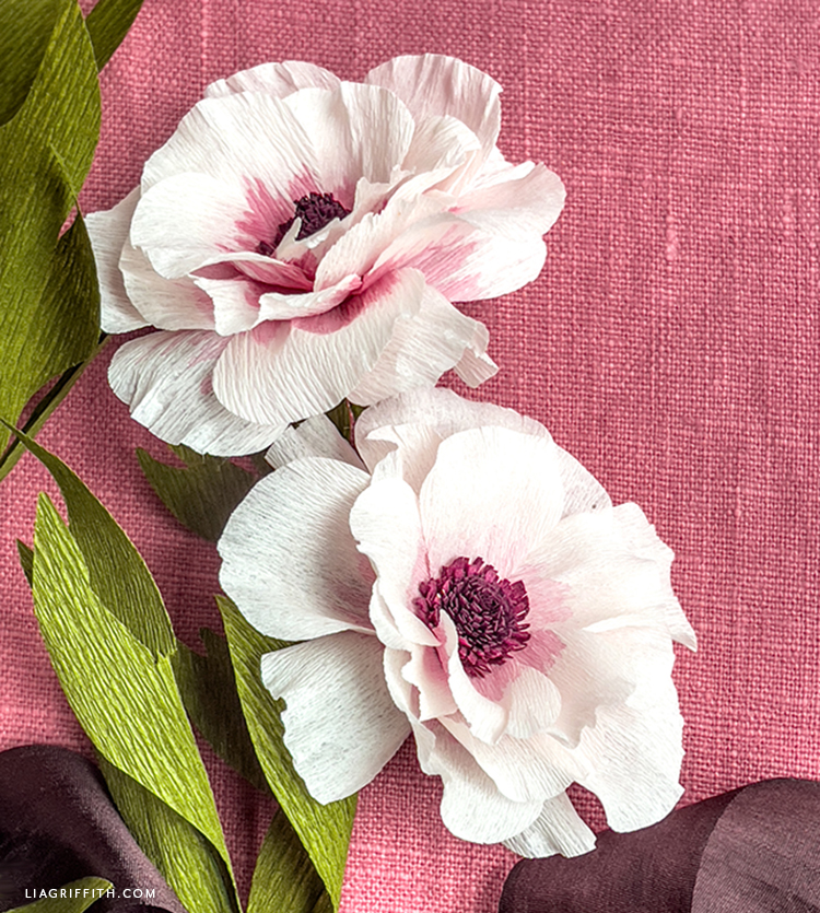 Member Make: Crepe Paper Butterfly Ranunculus - Lia Griffith