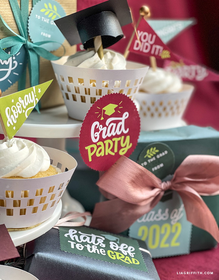 Graduation Labels (Free Printables for Your Grad Party) - Lia Griffith