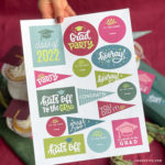 Graduation Labels (Free Printables for Your Grad Party) - Lia Griffith