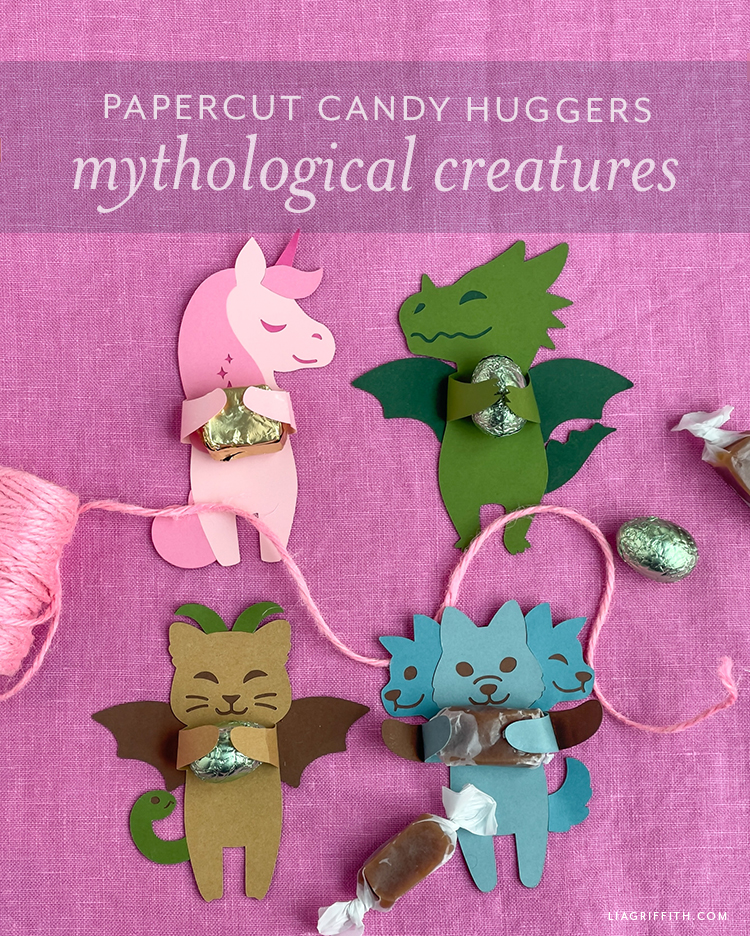 Mythological Creature Candy Huggers - Lia Griffith