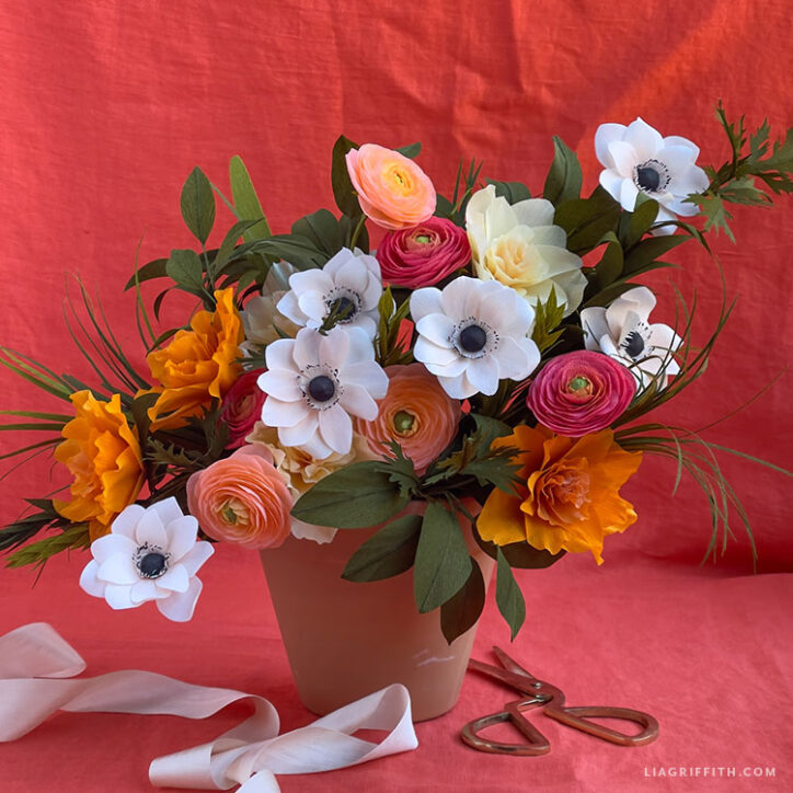 Spring Summit: Crepe Paper Spring Bouquets - Lia Griffith