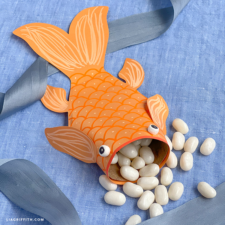 Paper Koi Fish DIY Video Tutorial - Lia Griffith