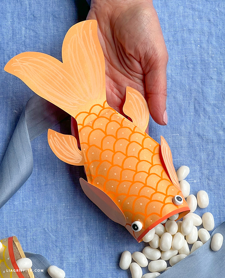 Paper Koi Fish DIY Video Tutorial - Lia Griffith