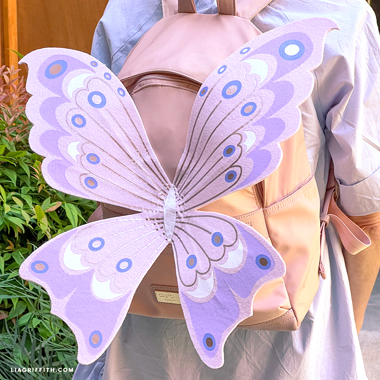 Felt Fairy Wings Template & Tutorial - Lia Griffith