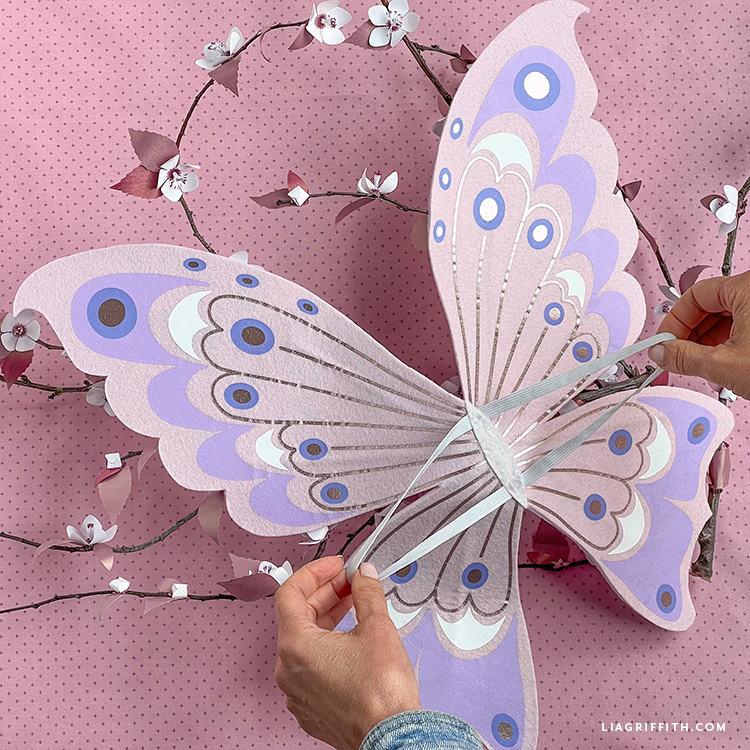 Felt Fairy Wings Template & Tutorial - Lia Griffith