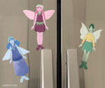 DIY Fairy Magnets & Paper Dolls Template - Lia Griffith