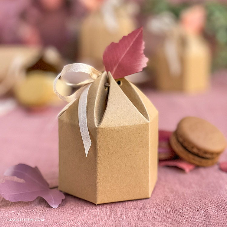 Kraft Paper Treat Box Template - Lia Griffith