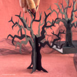 Paper Halloween Trees SVG File & Printable Template - Lia Griffith