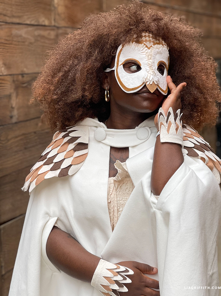 Felt Owl Costume DIY Pattern & Tutorial - Lia Griffith