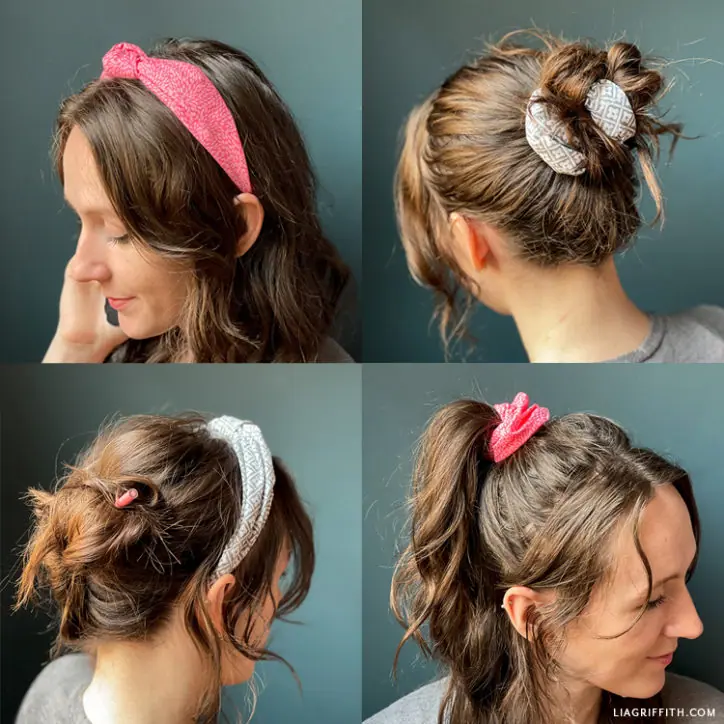DIY Headbands Scrunchies Lia Griffith