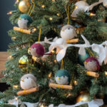 Felt Ball Bird Ornaments DIY Tutorial - Lia Griffith