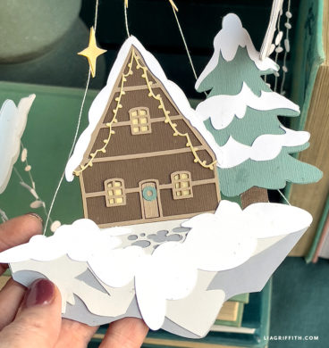 Winter Woodland Mobile DIY Template & Tutorial - Lia Griffith