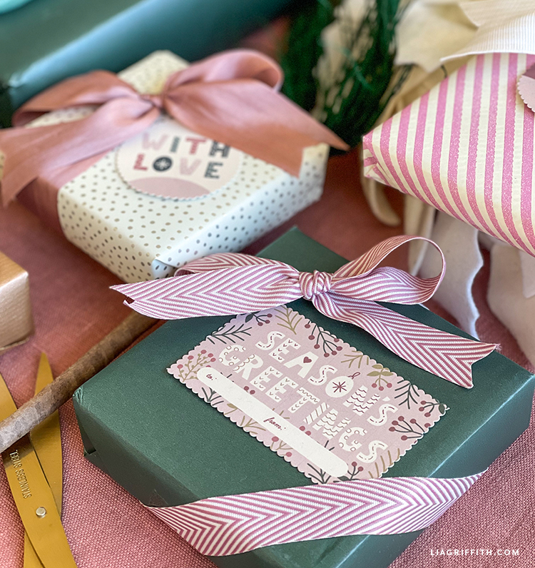 Holiday Gift Labels (Free Printables) - Lia Griffith