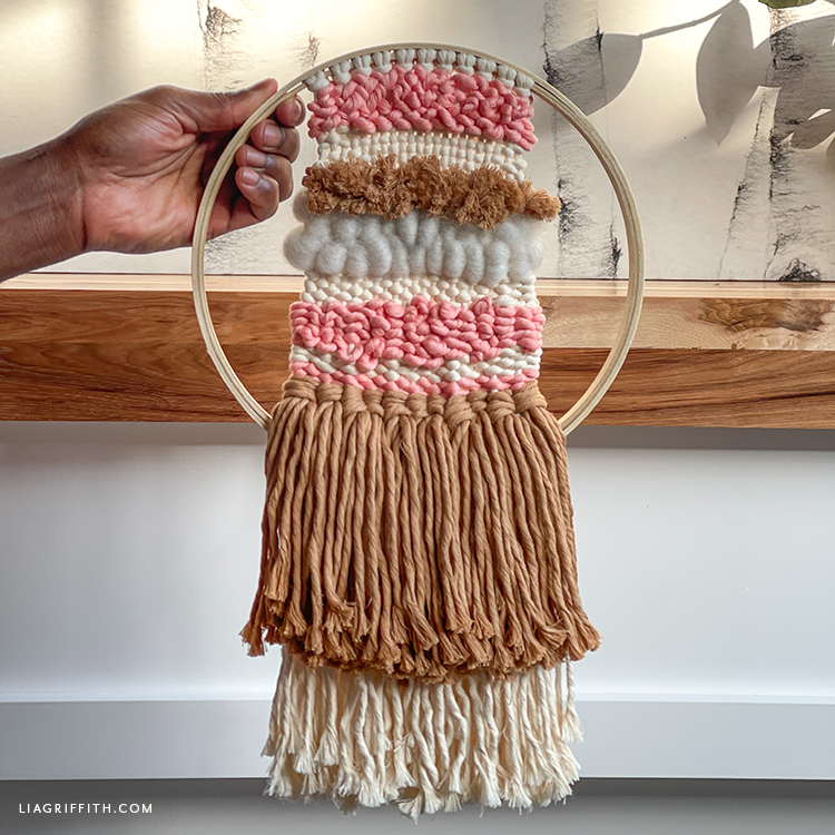 Shag Wall Hanging DIY Tutorial - Lia Griffith