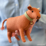 Felt Cow Template & Tutorial - Lia Griffith