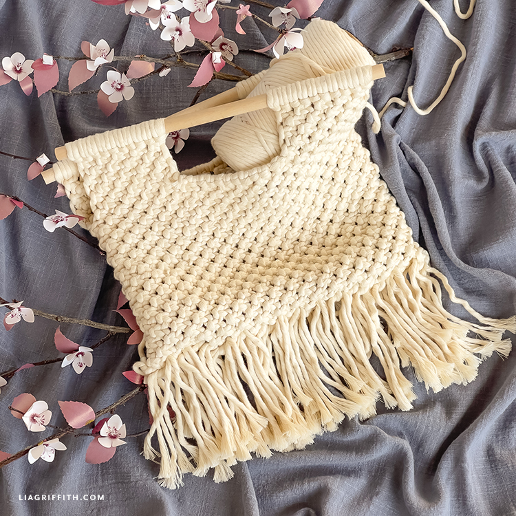 Macrame Purse DIY Tutorial - Lia Griffith