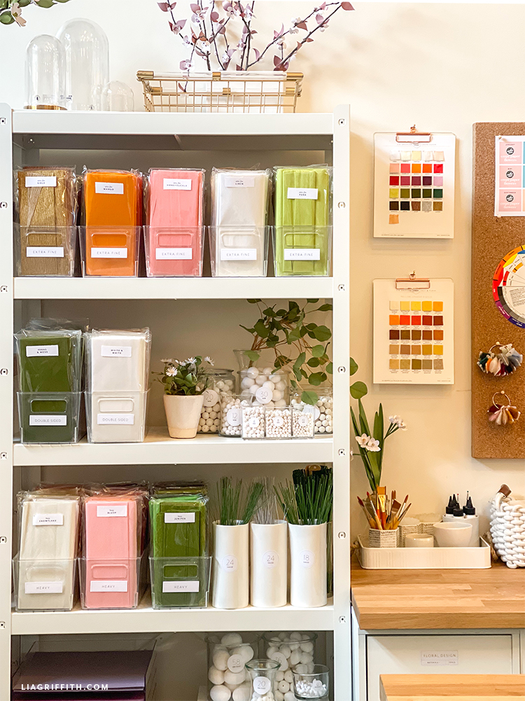 Craft Room Organization Labels (Free Printable) - Lia Griffith